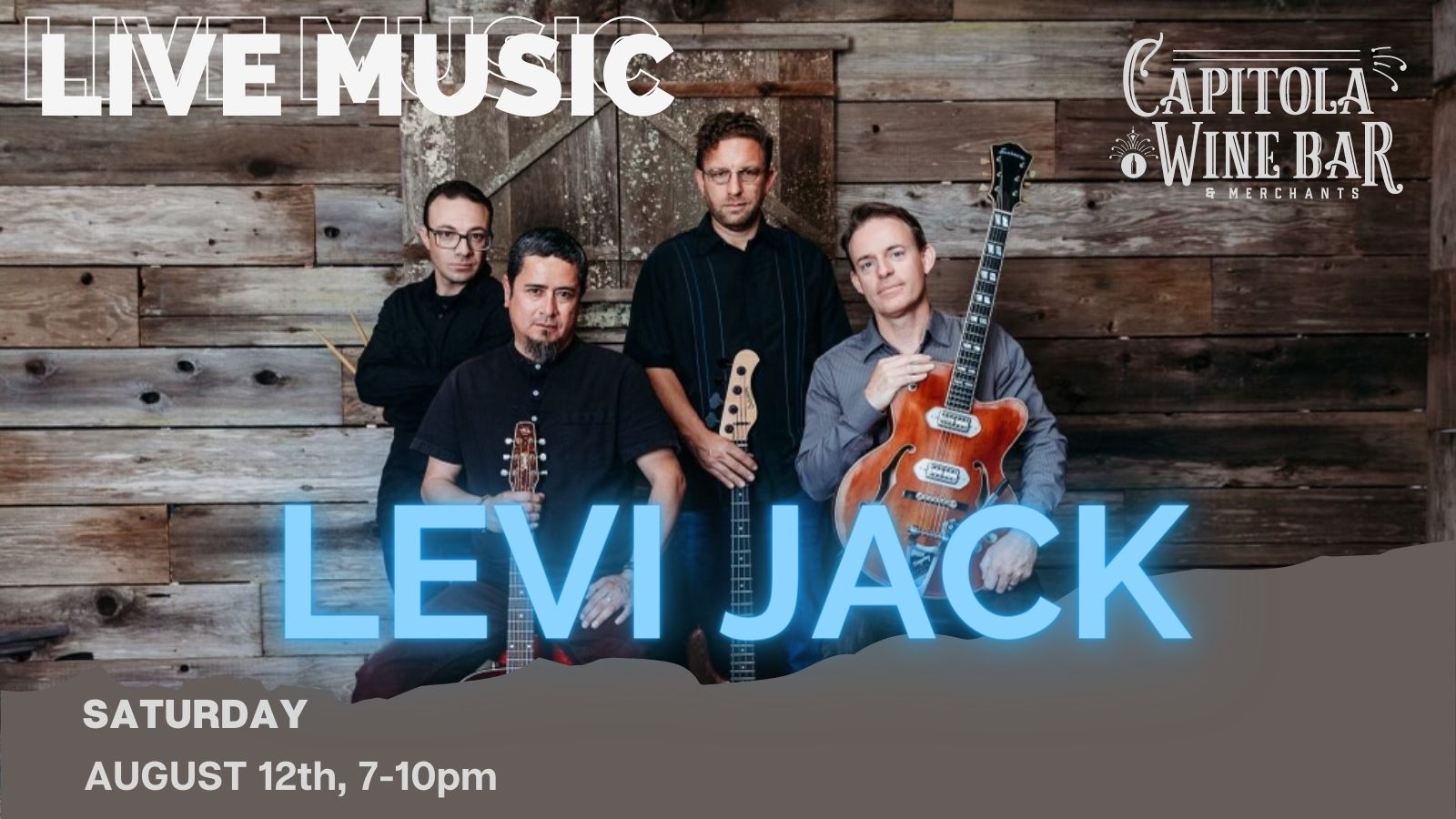 Live Music with the Levi Jack - Capitola Village