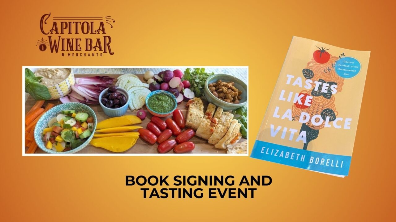 Book Signing and Tasting Event with Elizabeth Borelli - Capitola Village